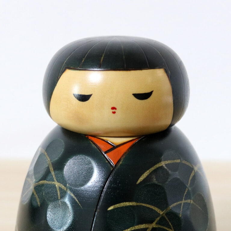 Sekiguchi Toa Vintage Kokeshi Doll - Midori - Kokeshi Japan