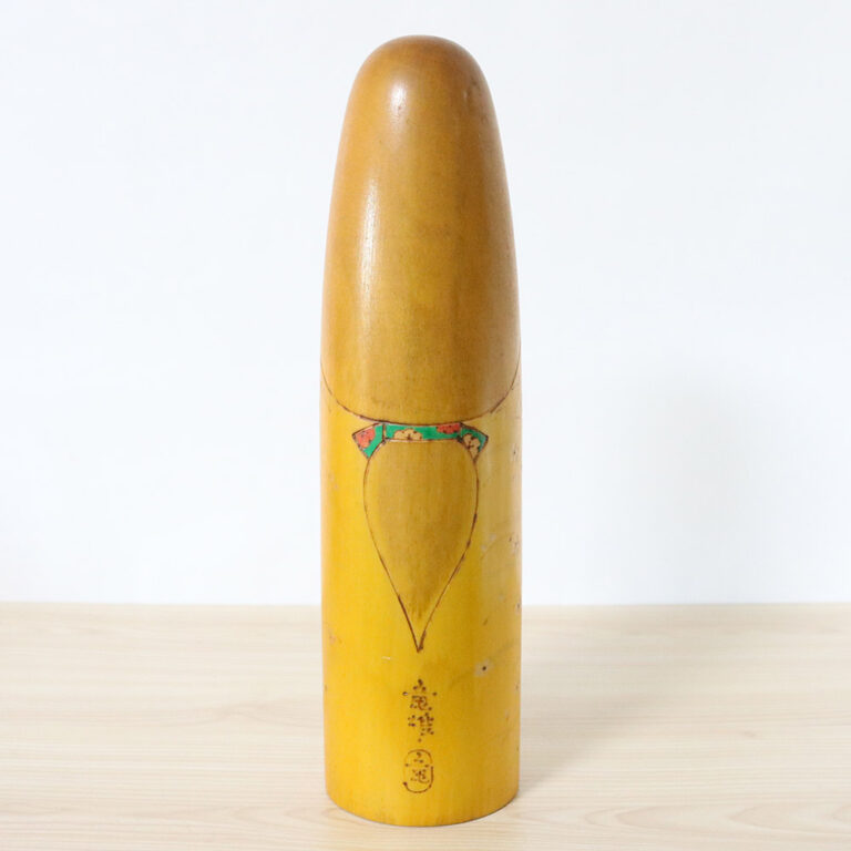 Kato Tatsuo Kokeshi Doll - Night Moon - Kokeshi Japan