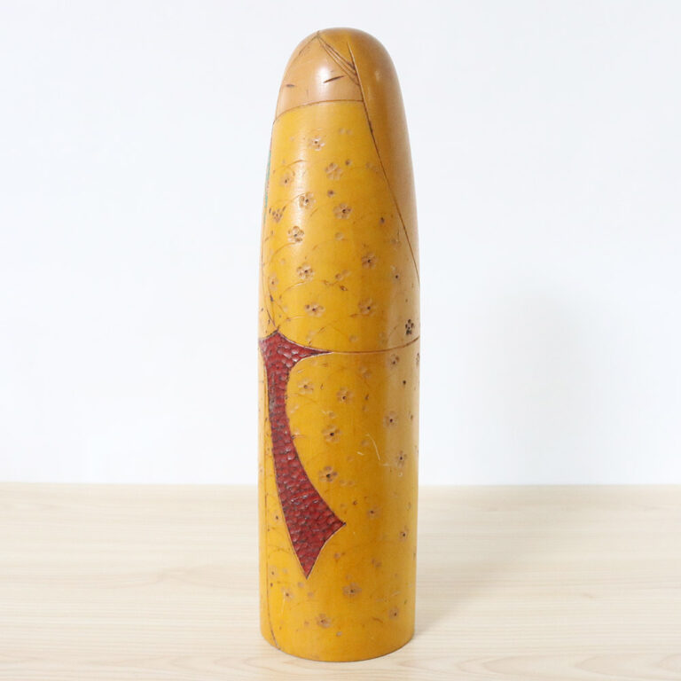 Kato Tatsuo Kokeshi Doll - Night Moon - Kokeshi Japan