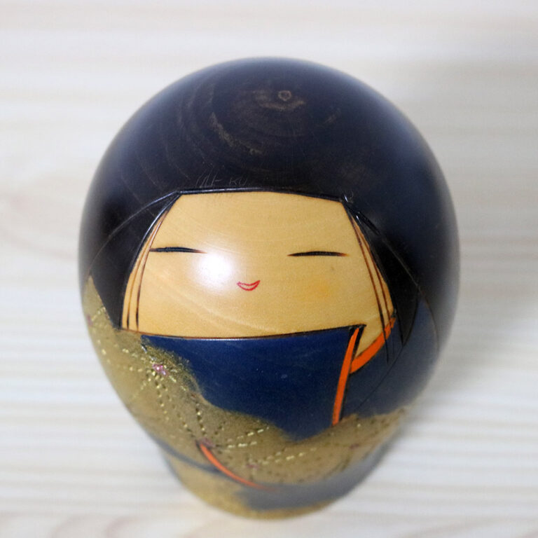 Sekiguchi Toa Vintage Kokeshi Doll - Kasuga - Kokeshi Japan