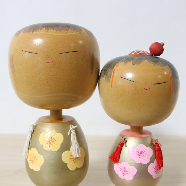 Takahashi Hashime Vintage Kokeshi - Umemi - Kokeshi Japan