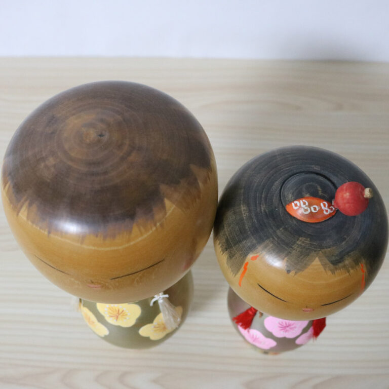 Takahashi Hashime Vintage Kokeshi - Umemi - Kokeshi Japan