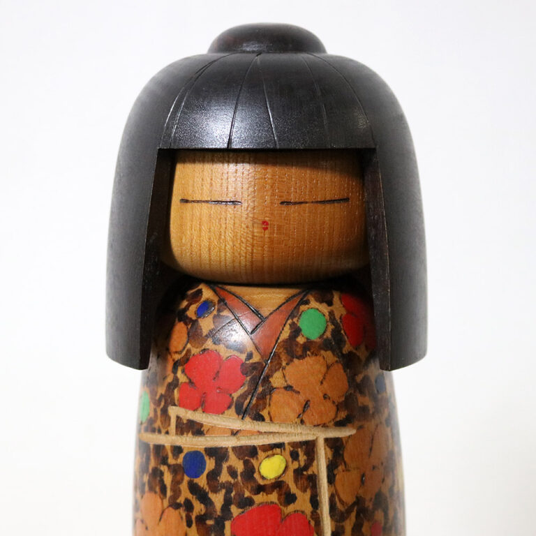 Sekiguchi Toa Kokeshi Doll - Flower Garden - Kokeshi Japan