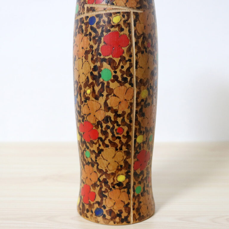 Sekiguchi Toa Kokeshi Doll - Flower Garden - Kokeshi Japan