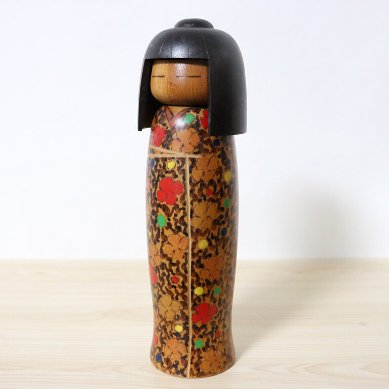 Sekiguchi Toa Kokeshi Doll - Flower Garden - Kokeshi Japan