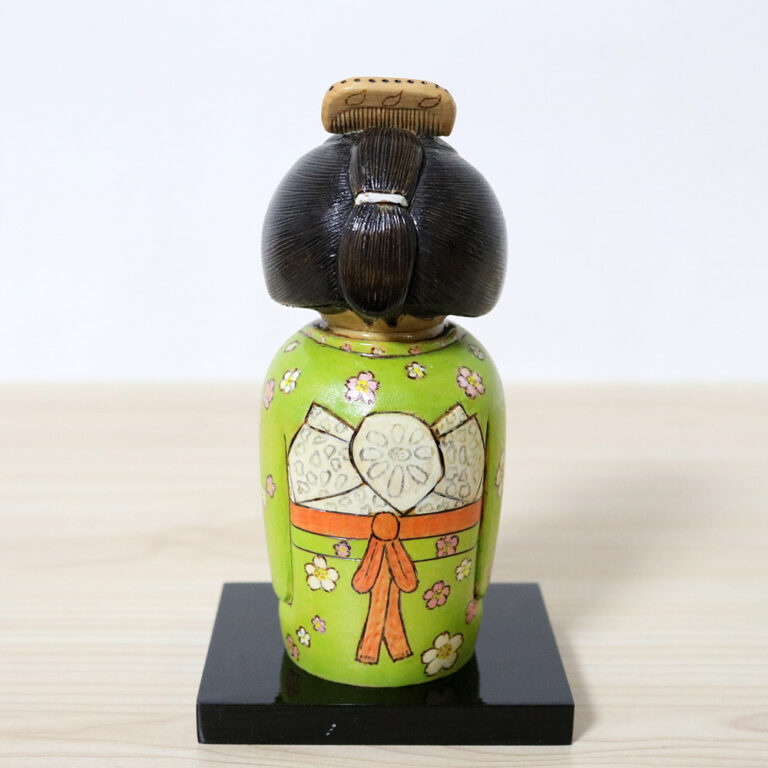 Yoshihara Kazuyuki Kokeshi Doll - Amachan - Kokeshi Japan