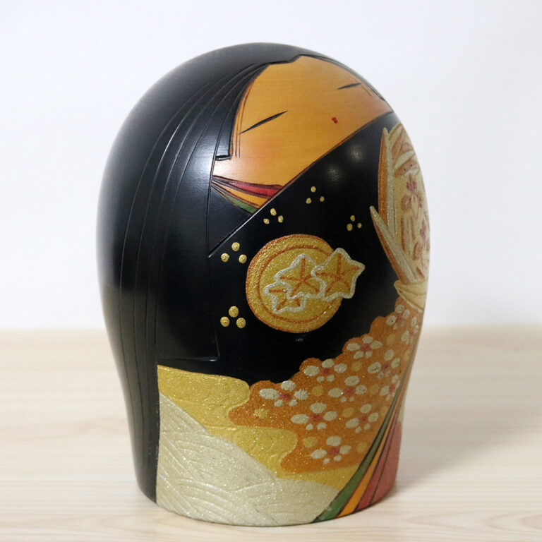 Sekiguchi Toa Vintage Bulky Kokeshi Doll - Kokeshi Japan