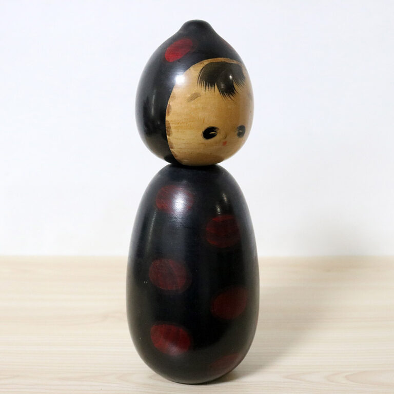 Watanabe Masao Vintage Kokeshi Doll - Ladybug Boy (27cm/10.6 inches ...